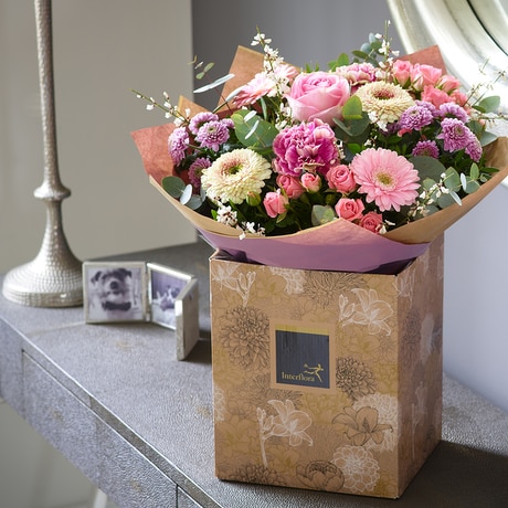 Hand tied bouquet made with the finest flowers in Romford Essex Flowergirl