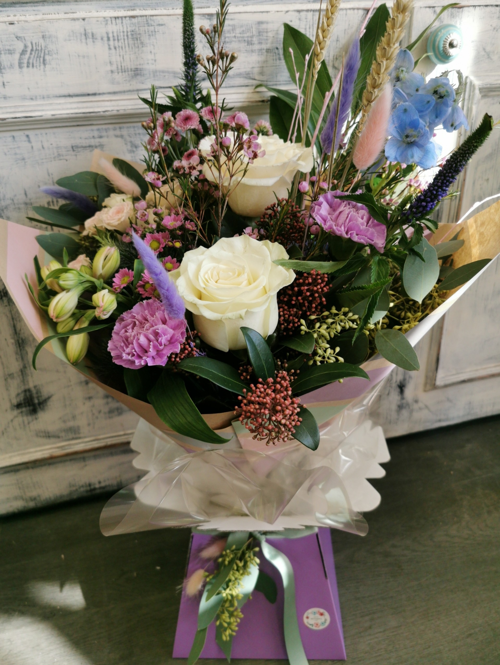 Country Style Hand Tied in Worksop Nottinghamshire - Bo Kay Florists